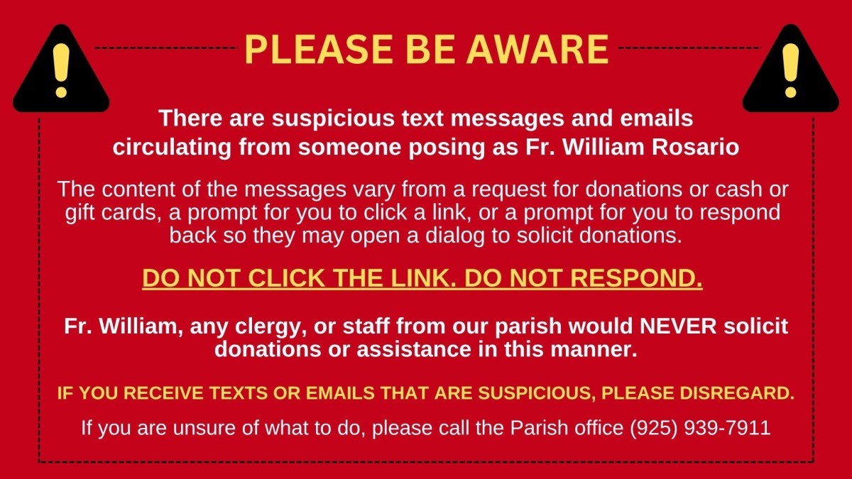 ALERT - Suspicious Emails Circulating